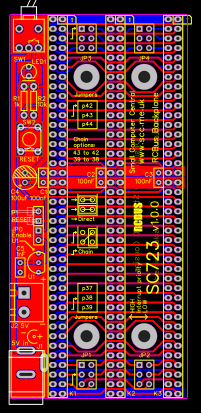 SC723 v1.0 Backplane 3 - OSHWLab