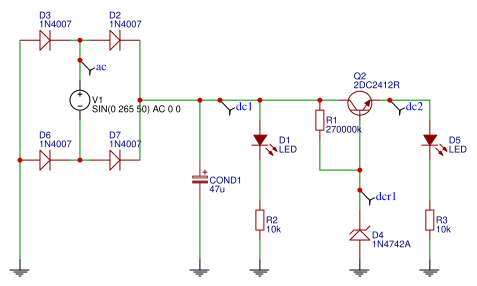 Alimentation 265VAC - 5VDC 200mA - EasyEDA open source hardware lab