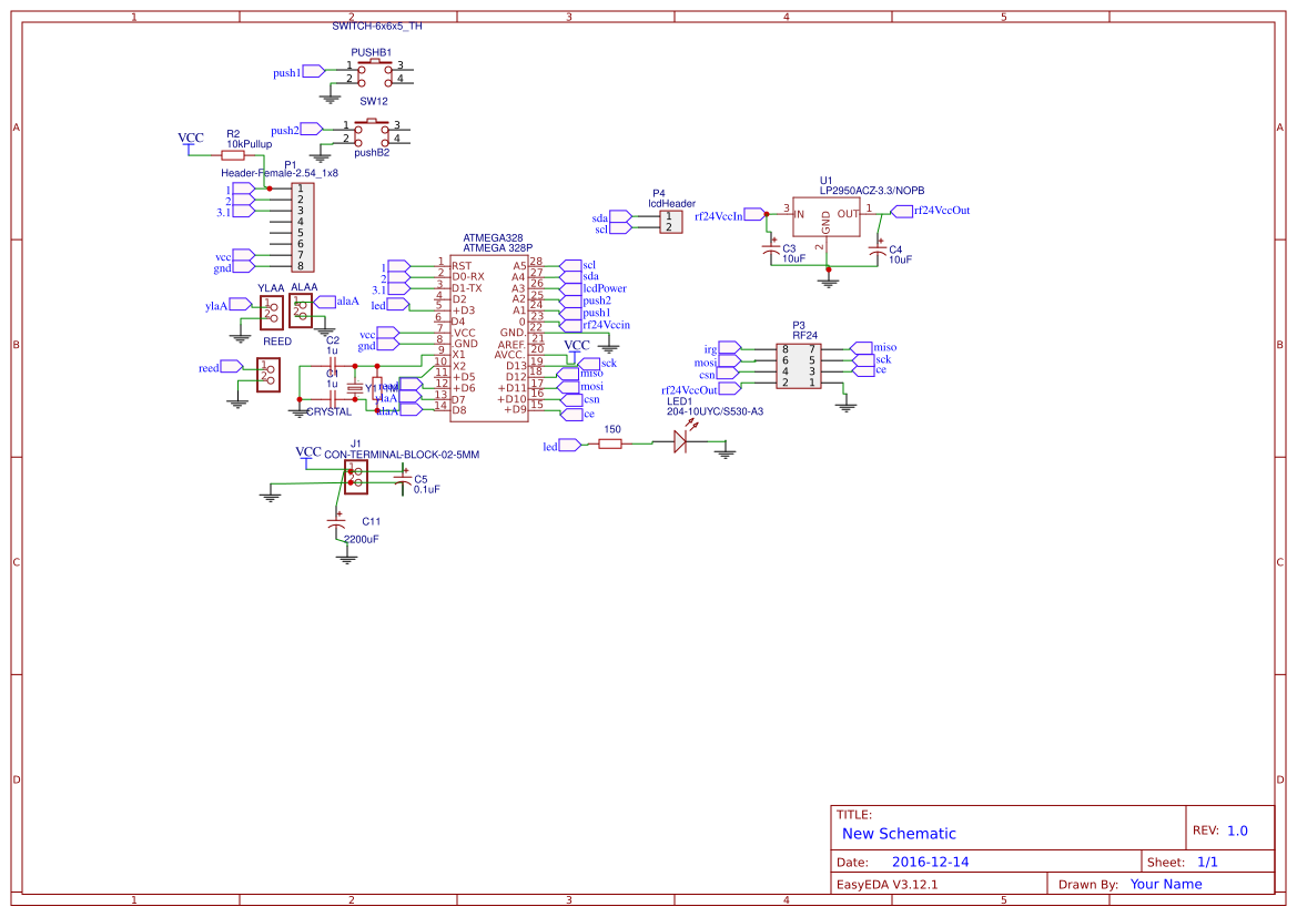 Arduino Nrf24l01+ - EasyEDA open source hardware lab
