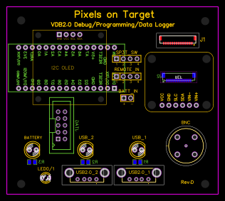 VDB2.0 Data Logger Test PCB REV-D - EasyEDA open source hardware lab