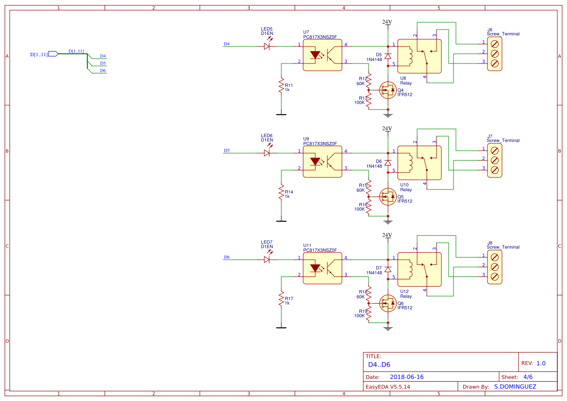 Relay Module - EasyEDA open source hardware lab