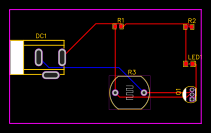 LDR Darkness sensor circuit - EasyEDA open source hardware lab