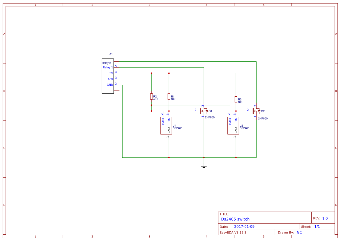 One-Wire Switch - OSHWLab
