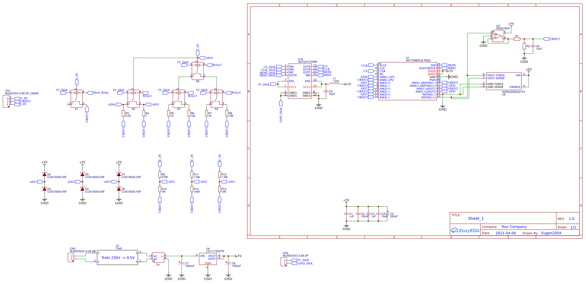 Multimeter - EasyEDA open source hardware lab