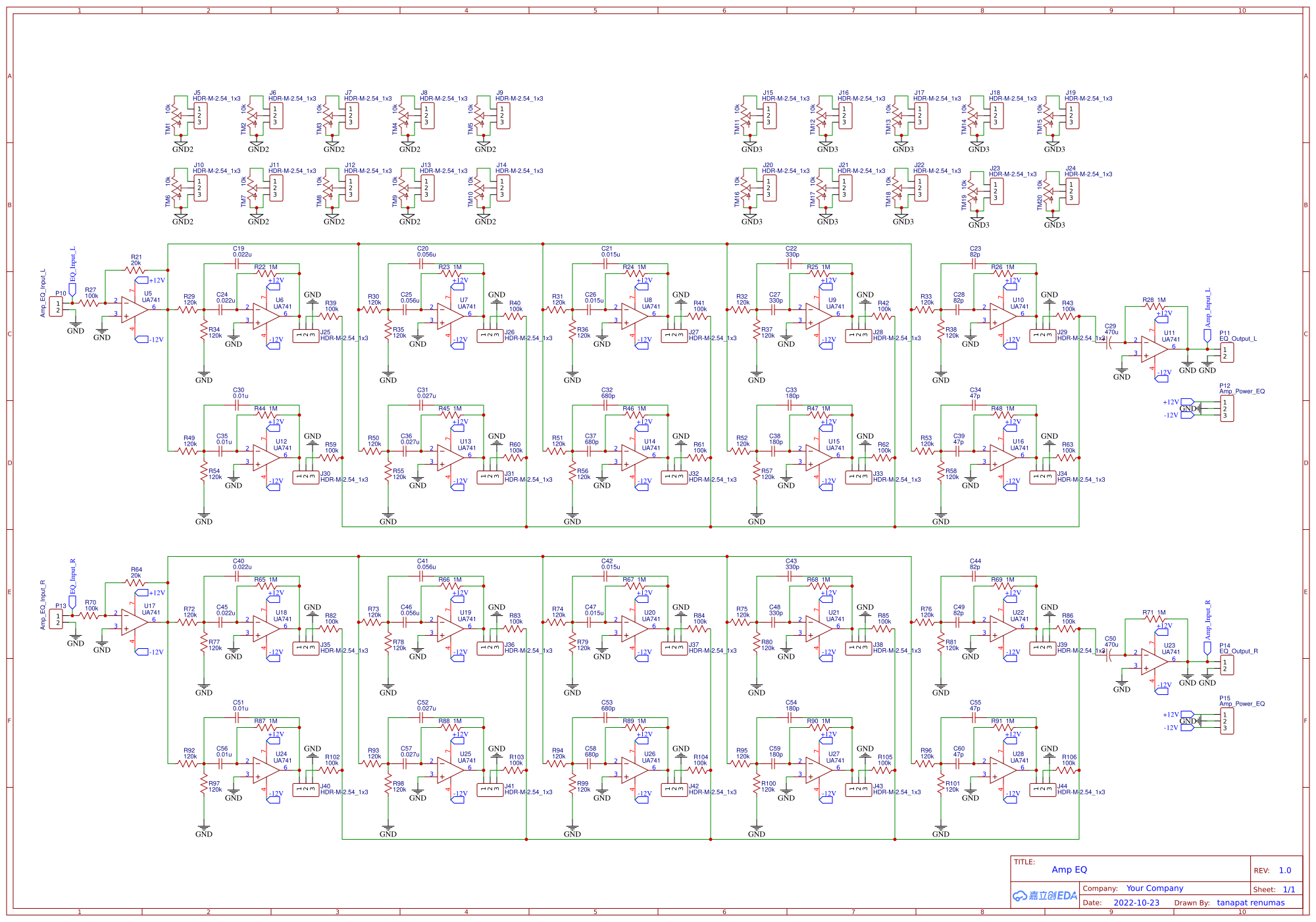 Amp V1 - EasyEDA open source hardware lab