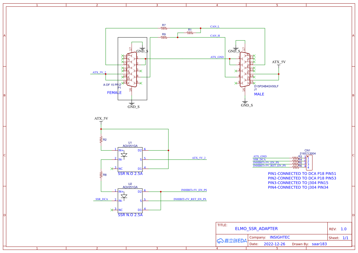 Elmo_SSR_Adapter - EasyEDA open source hardware lab