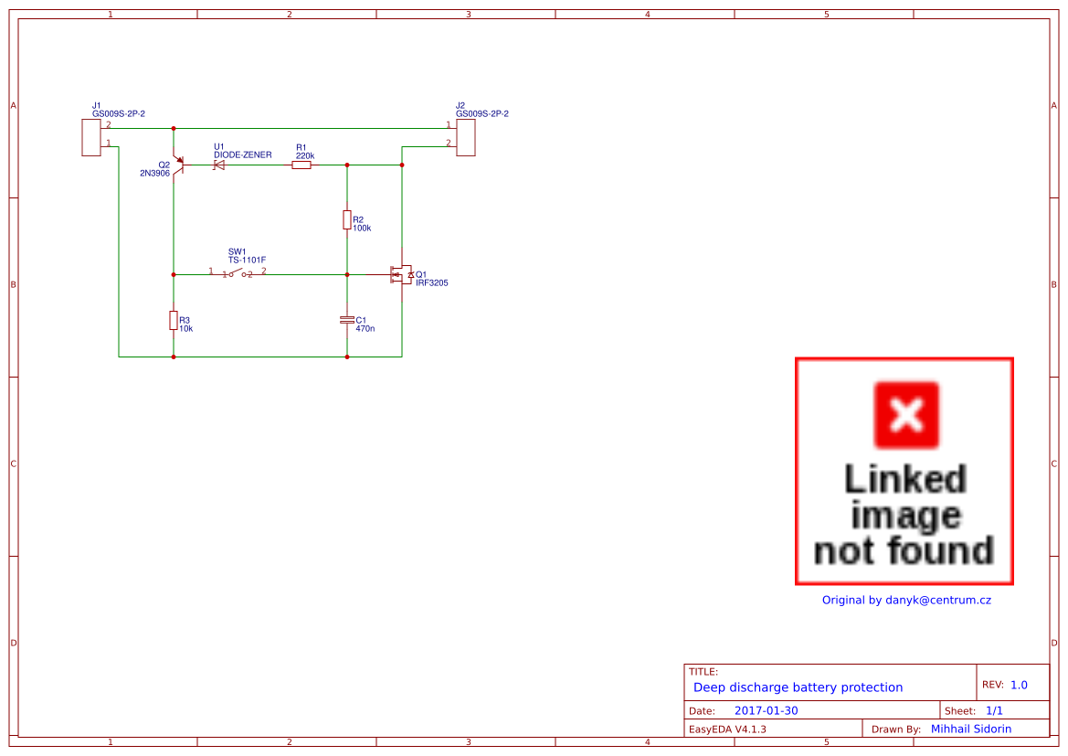 Undervoltage protection - EasyEDA open source hardware lab