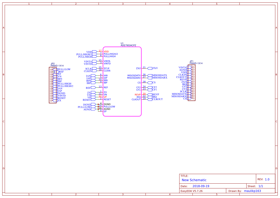 ADE7953 Breakout - OSHWLab