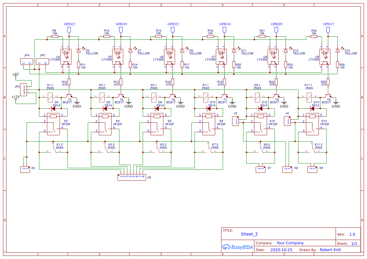 Sterownik ESP - OSHWLab