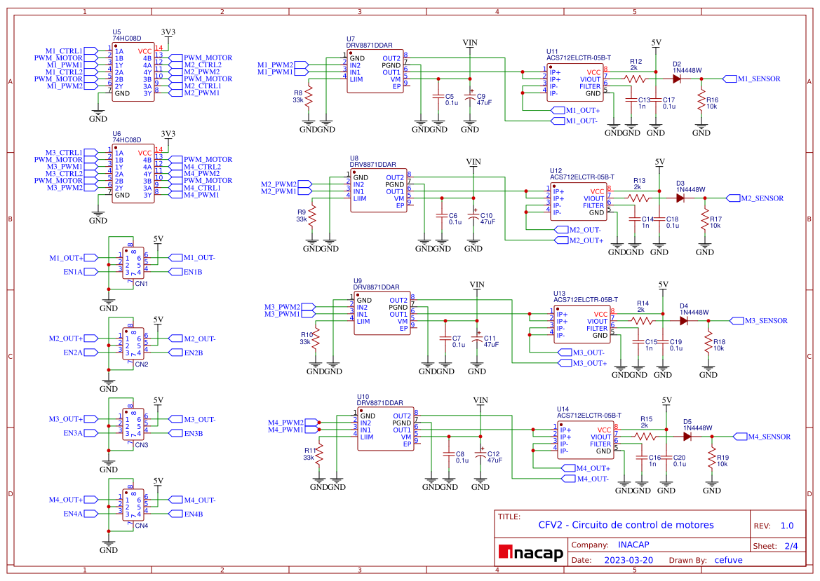 CFV-2 Robot Controller Board - OSHWLab