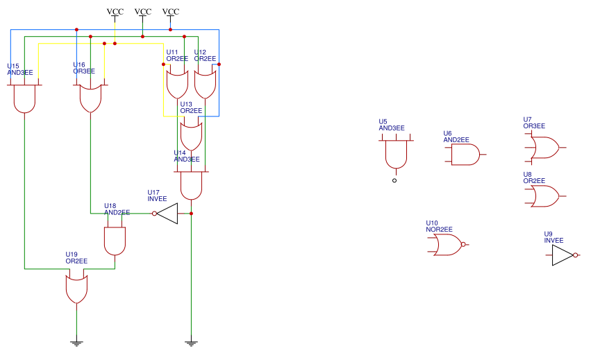 Binary Adder Game Rough Draft - OSHWLab