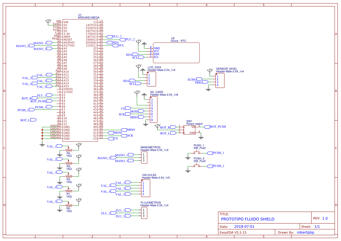 Prototipo Fluido - Platform for creating and sharing projects - OSHWLab