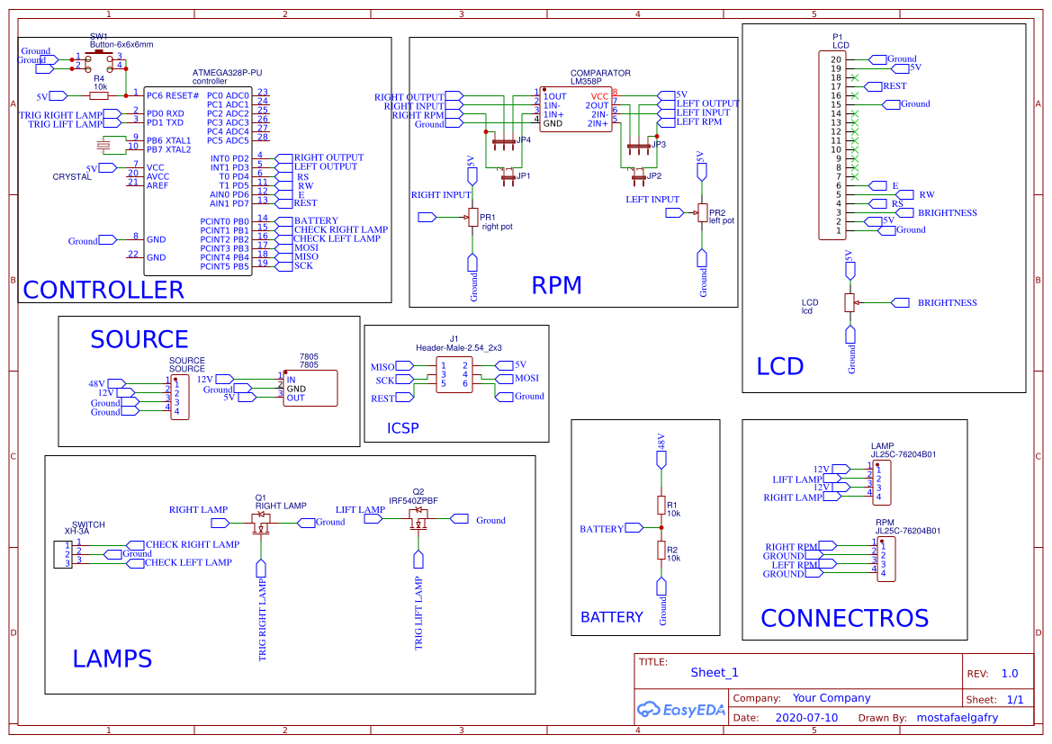 EVER 2020 Car Board - EasyEDA open source hardware lab