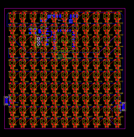 WordClock_V2.1 - EasyEDA open source hardware lab