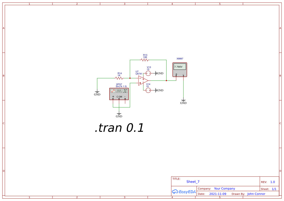 Experiment 10 - EasyEDA open source hardware lab