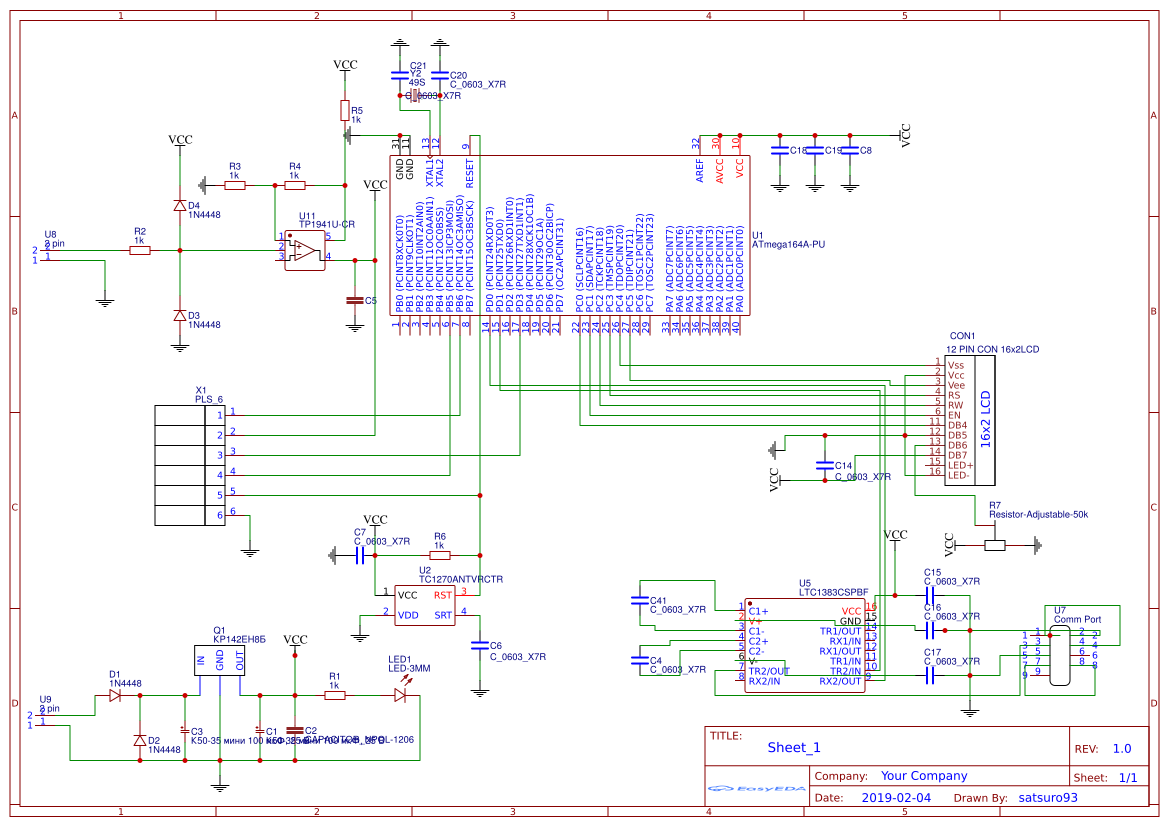 Тест1 - EasyEDA open source hardware lab