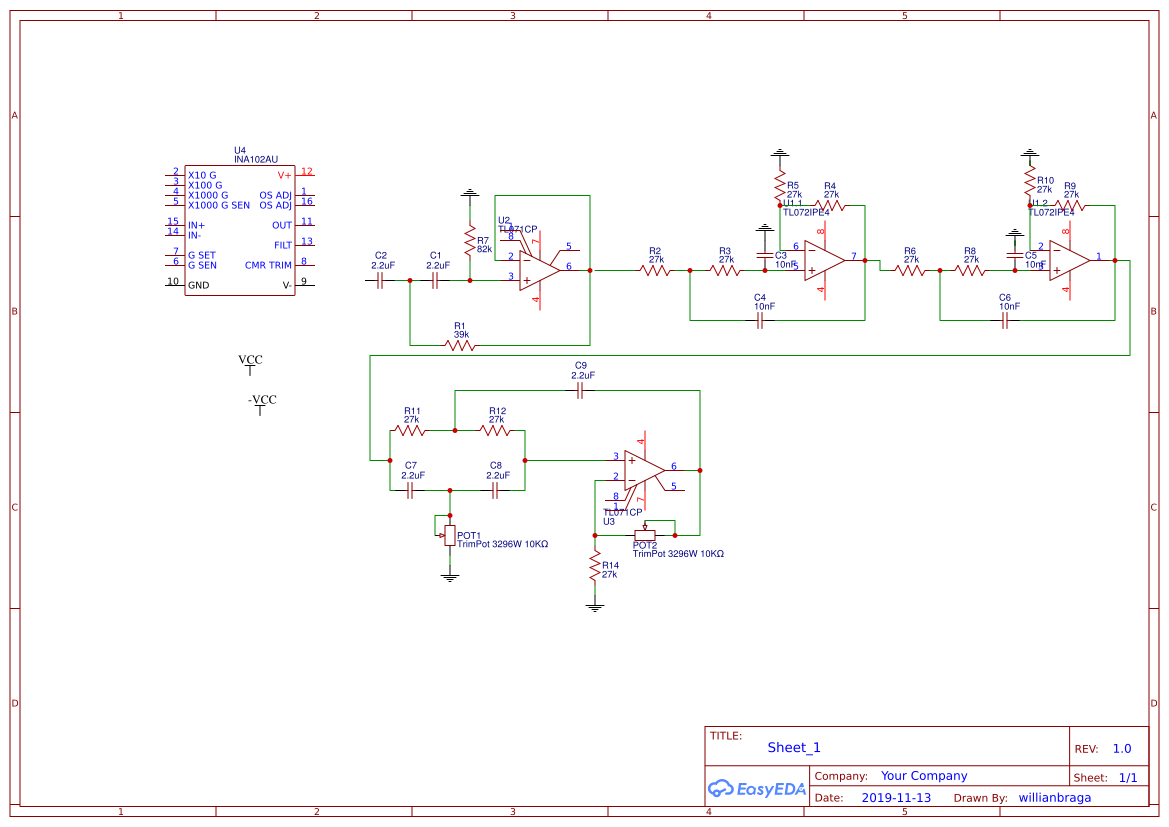 eletrocardigrama - Platform for creating and sharing projects - OSHWLab