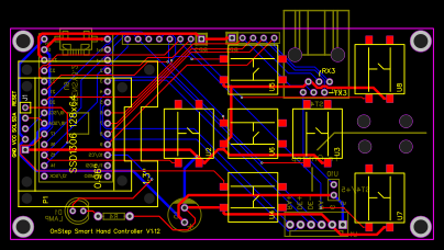 OnStep Smart Hand Controller - EasyEDA open source hardware lab