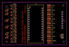 Traffic Advisor Arduino Nano - OSHWLab