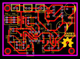 Low Pass Filter - OSHWLab