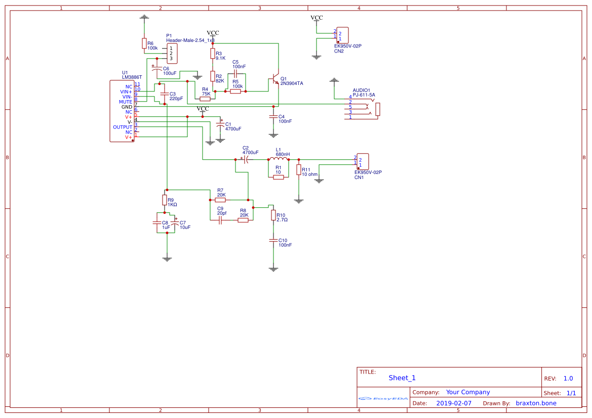 Speaker v5 - Platform for creating and sharing projects - OSHWLab