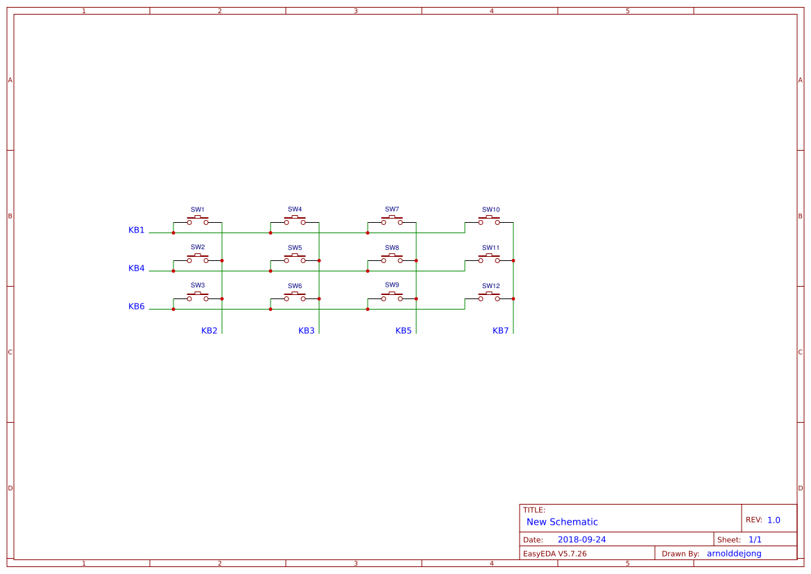 KeypadMatrix - Platform for creating and sharing projects - OSHWLab