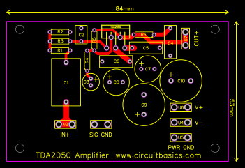 TDA2050 Amplifier - OSHWLab
