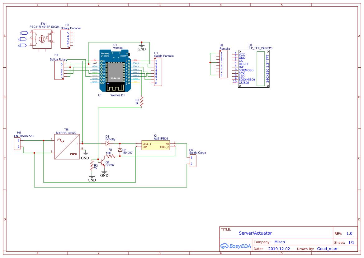 Control_Temperatura - Platform for creating and sharing projects - OSHWLab