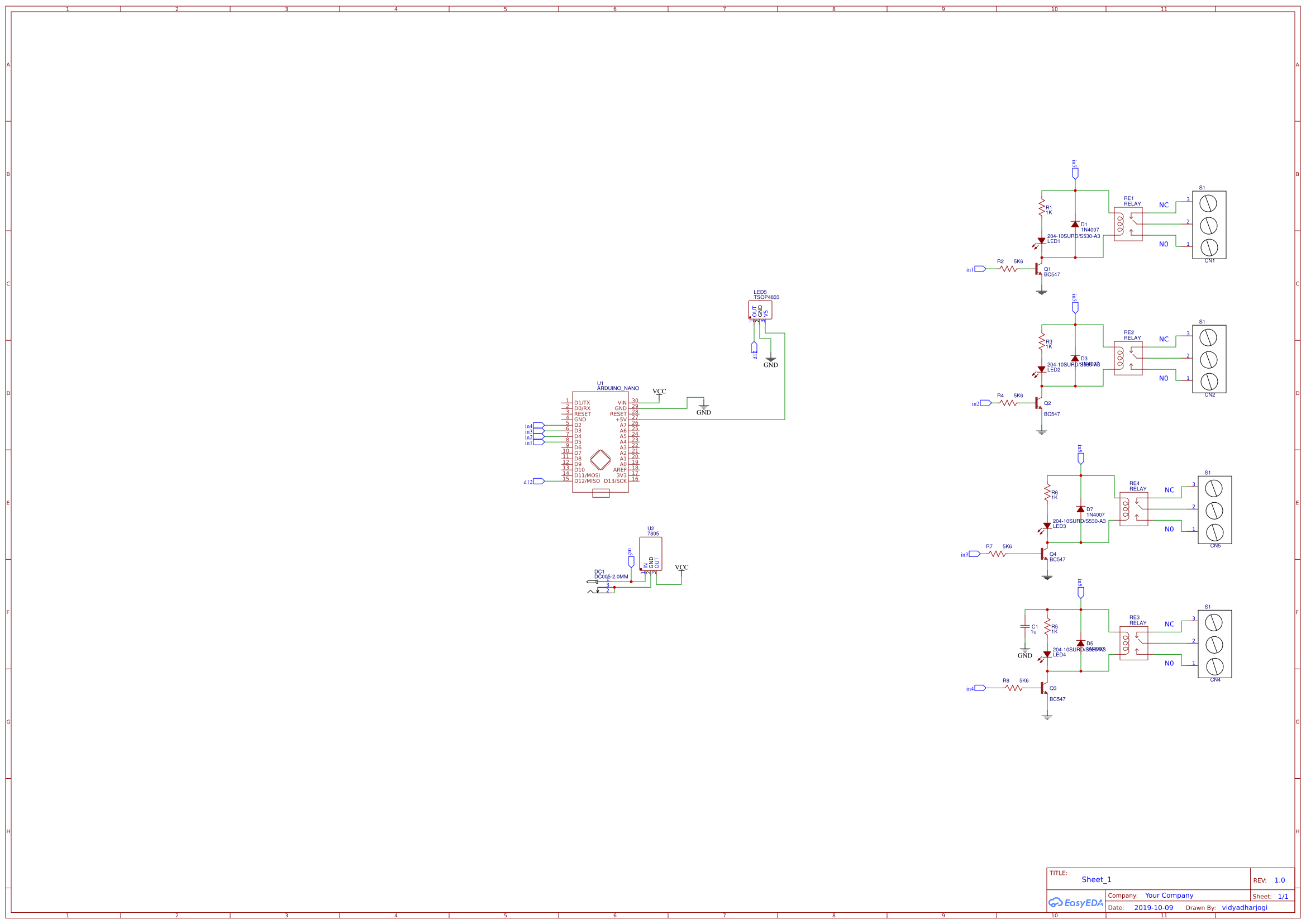 Ir_homeautomation - Platform for creating and sharing projects - OSHWLab
