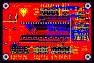 STM32 Shild copy - OSHWLab