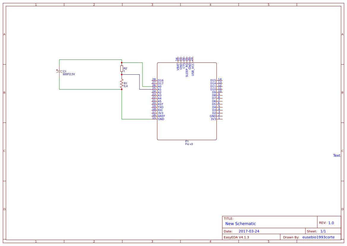 Charge supercapacitor - EasyEDA open source hardware lab