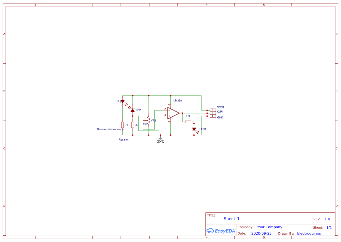IRsensor - Platform for creating and sharing projects - OSHWLab