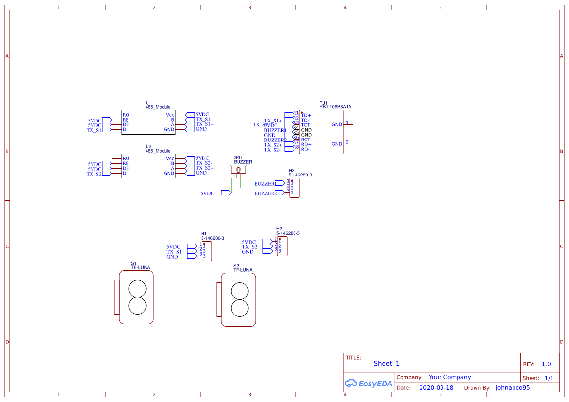 sensor_PCB_TFluna - EasyEDA open source hardware lab