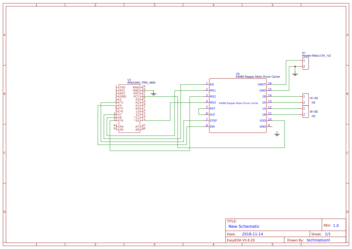 OnFocus ASCOM compatible telescope focuser driver - EasyEDA open source hardware lab