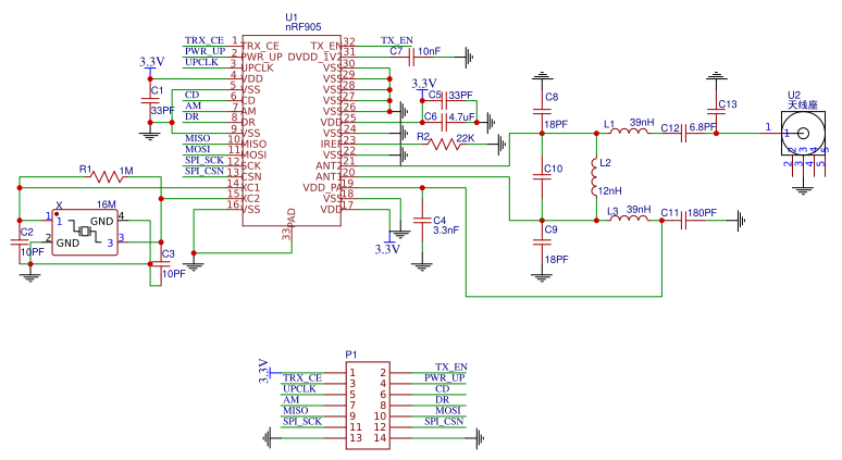 NRF905 - OSHWLab