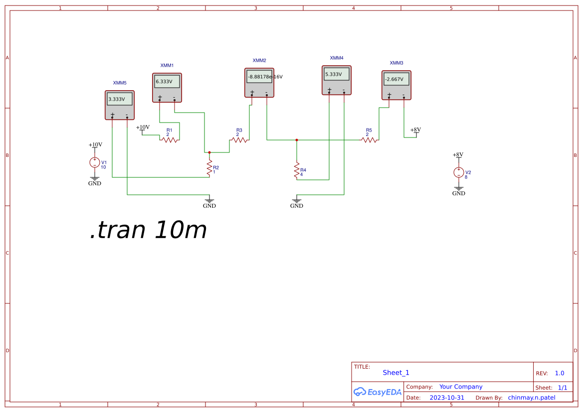 Problem 3 - EasyEDA open source hardware lab