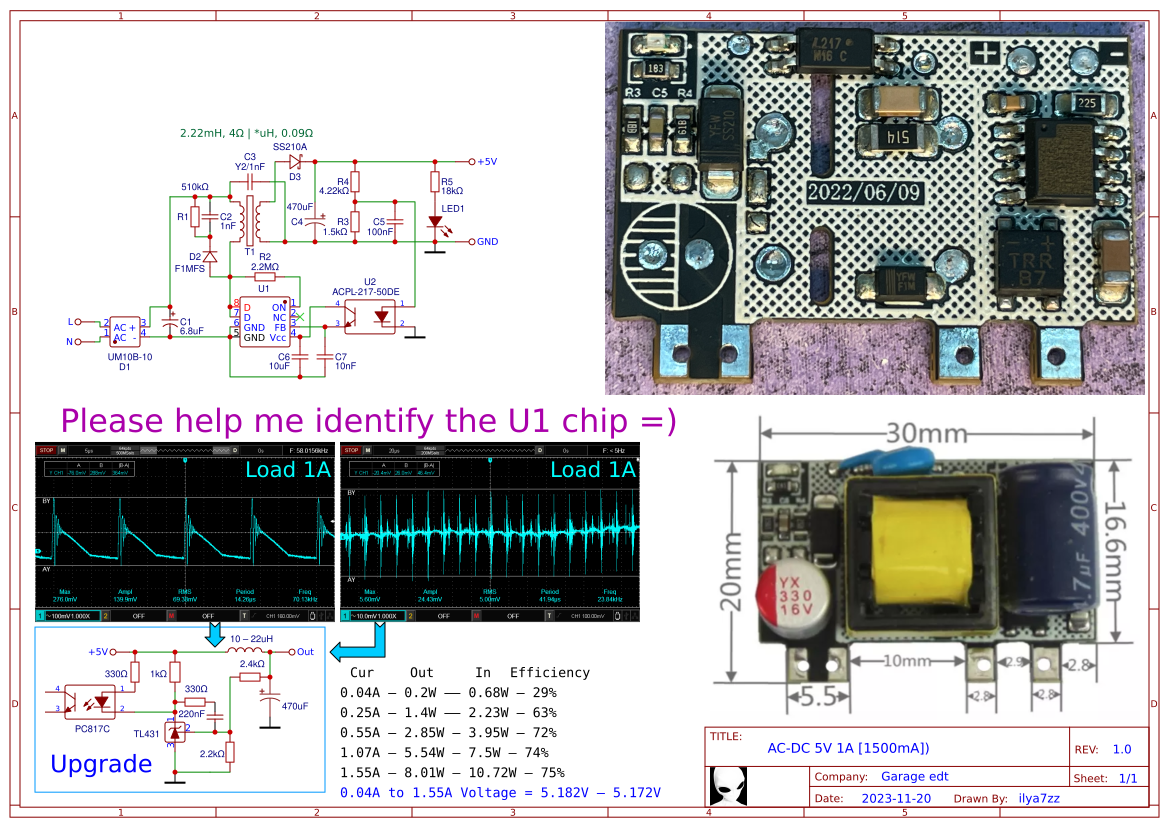 AC-DC_5V1A - OSHWLab
