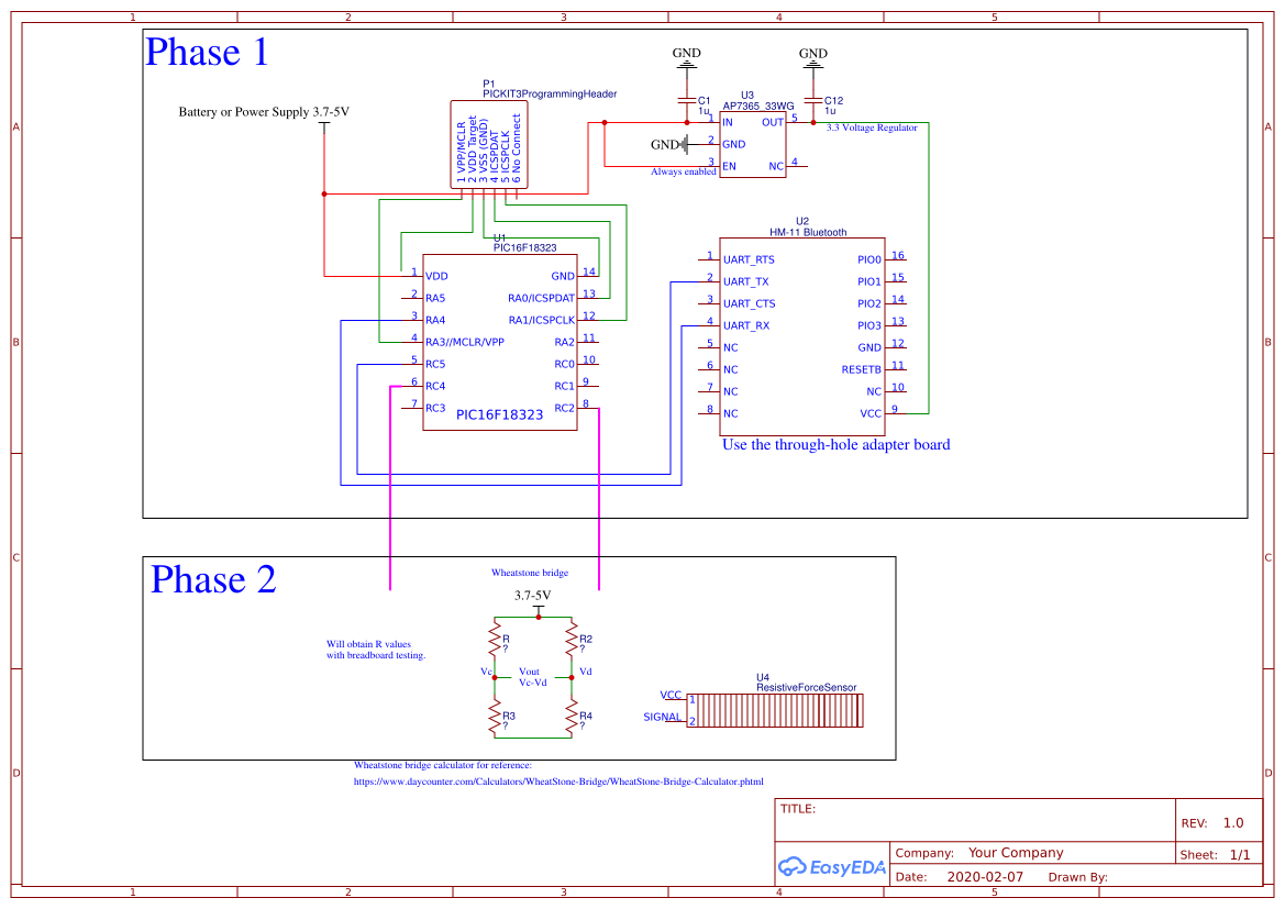 Pboard_pressure - EasyEDA open source hardware lab