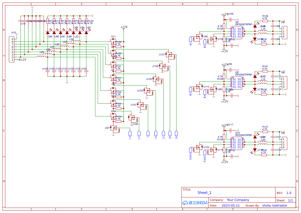 LDMOS amplifier control module stm32f407 - EasyEDA open source hardware lab