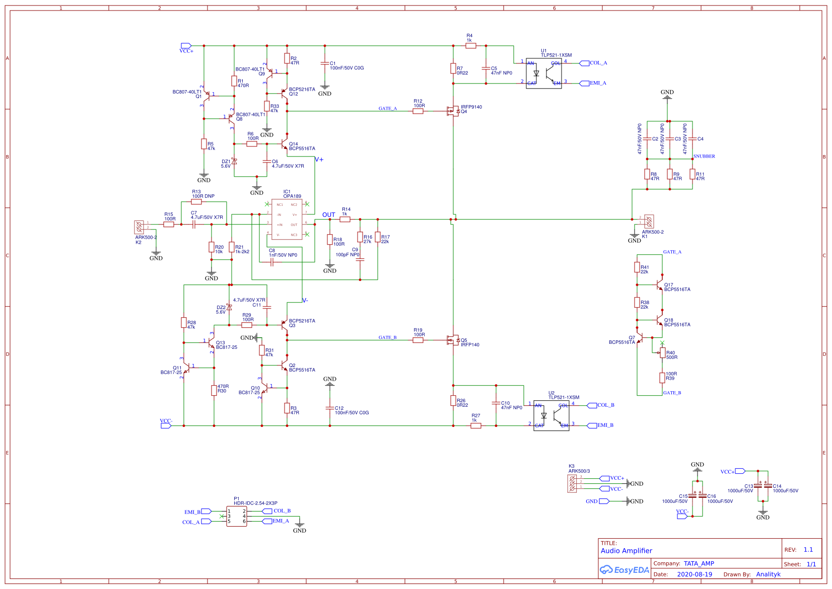 amplifier - EasyEDA open source hardware lab