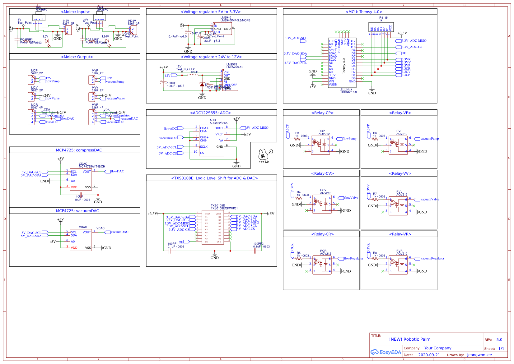 NEW Robotic Palm ver.5.0 - OSHWLab