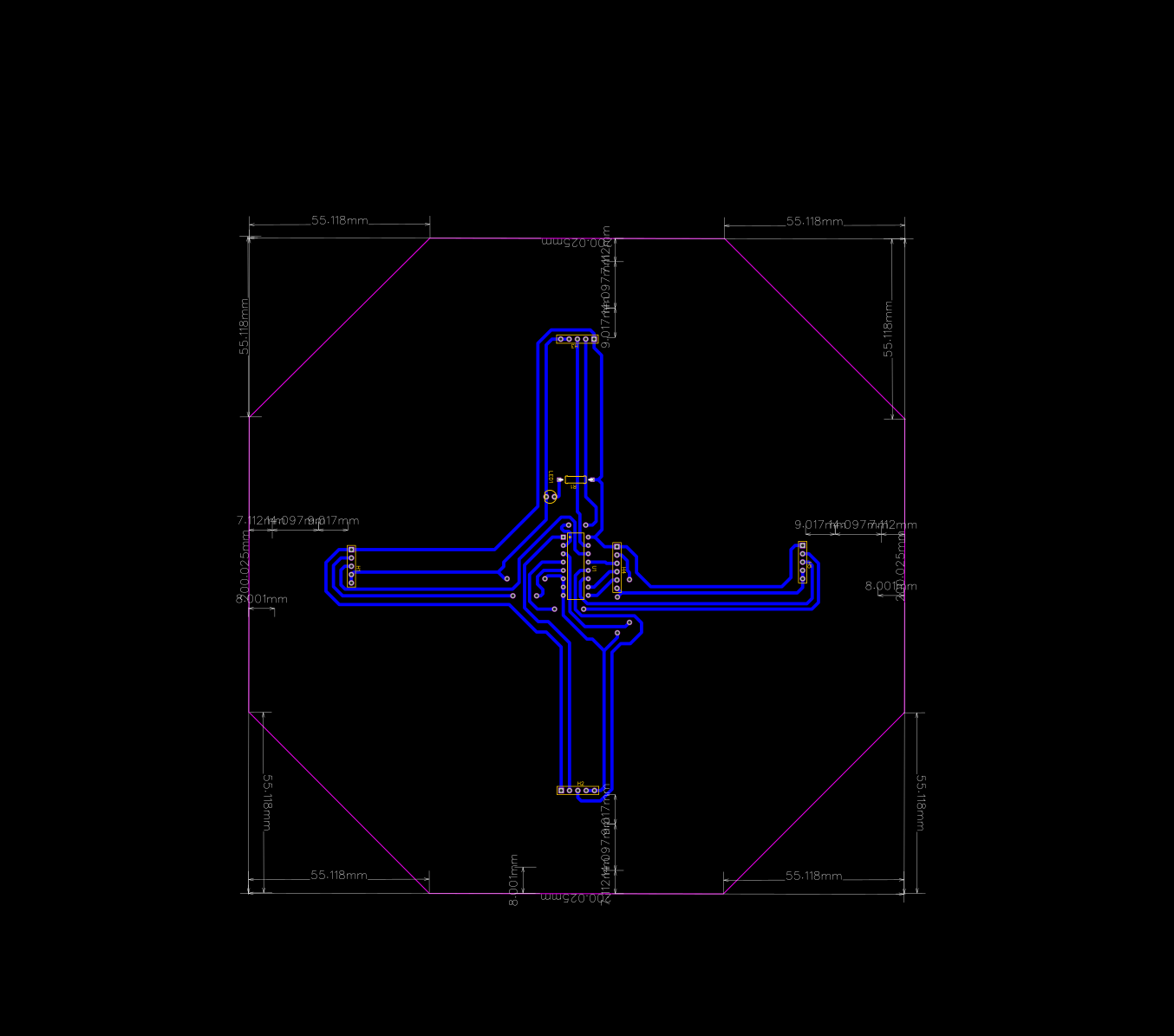 Sensor Ultrasonic - EasyEDA open source hardware lab
