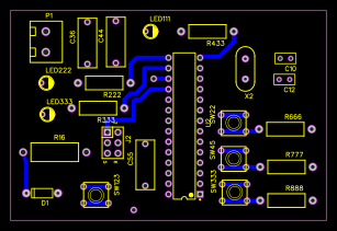 CONTROLLER ATMEGA328P - OSHWLab