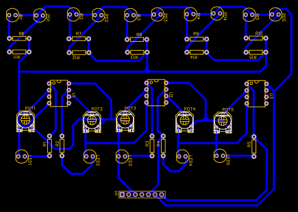 5 channel IR array - EasyEDA open source hardware lab