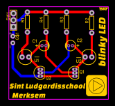 led blinky - EasyEDA open source hardware lab