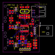 USB Hub rev0 copy - EasyEDA open source hardware lab