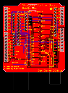 Stargate Control - EasyEDA open source hardware lab
