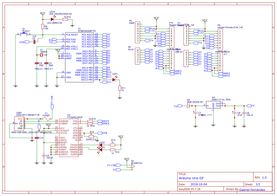arduino1 - (Gabriel Fernández) - OSHWLab