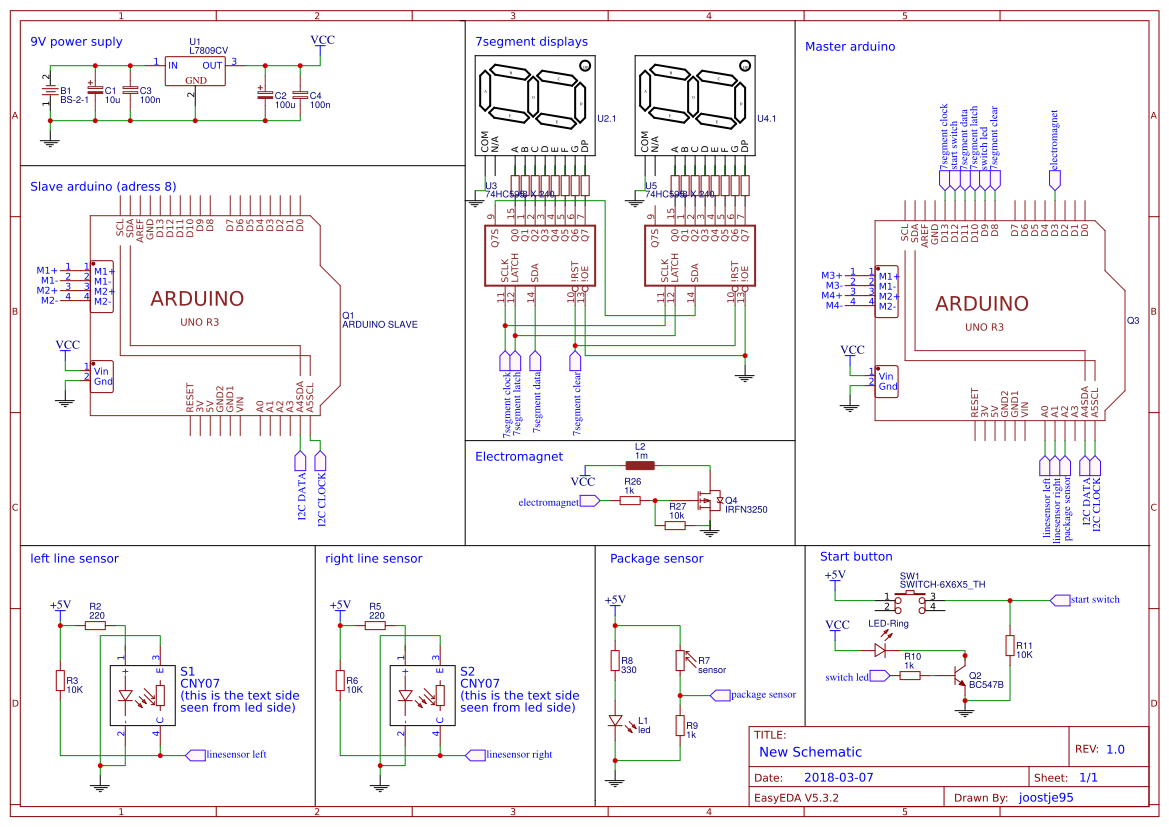 Bes07 robot - OSHWLab