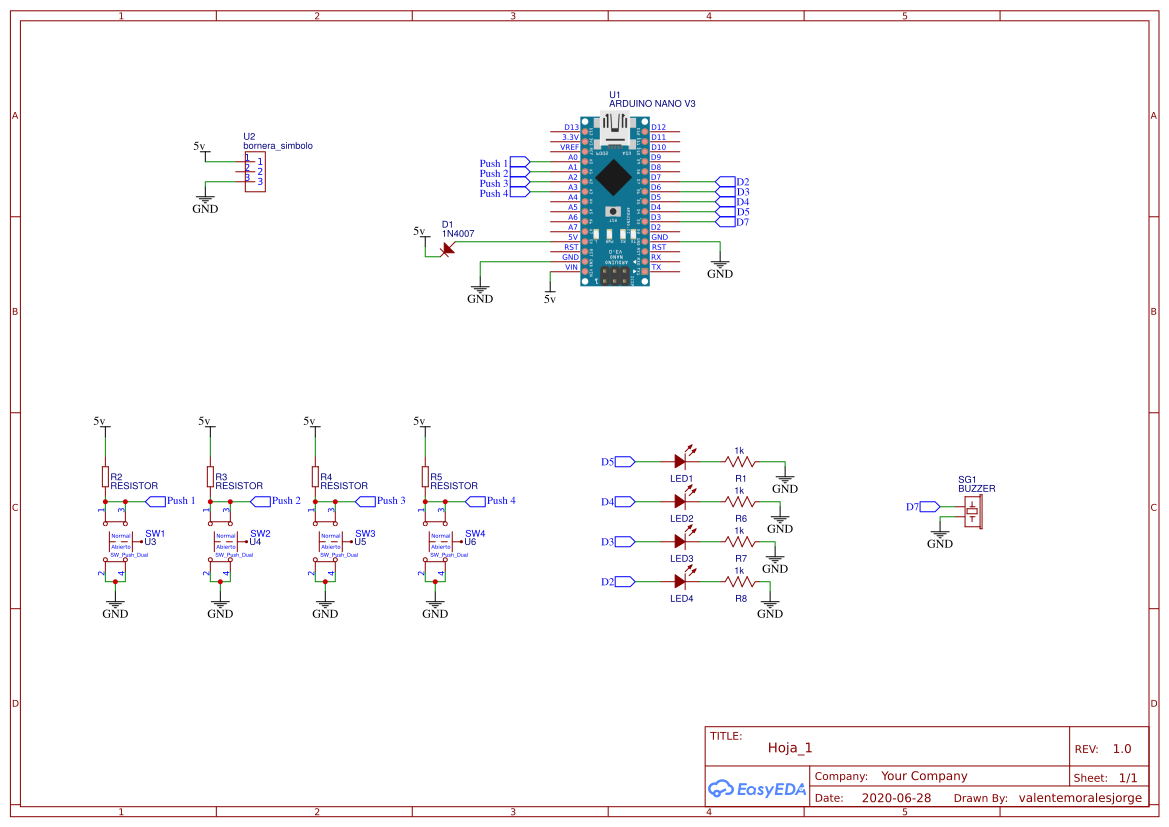 ArduinoNano_Simon Dice-Valente - EasyEDA open source hardware lab
